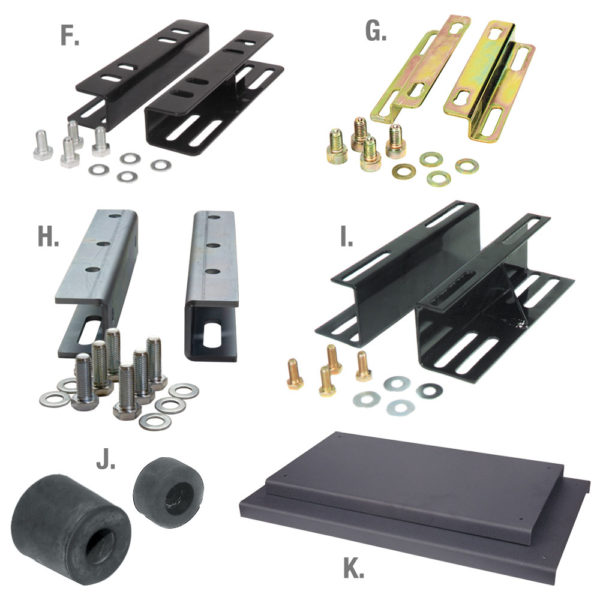 Rail Kits and Mounting Hardware - UdorUSA